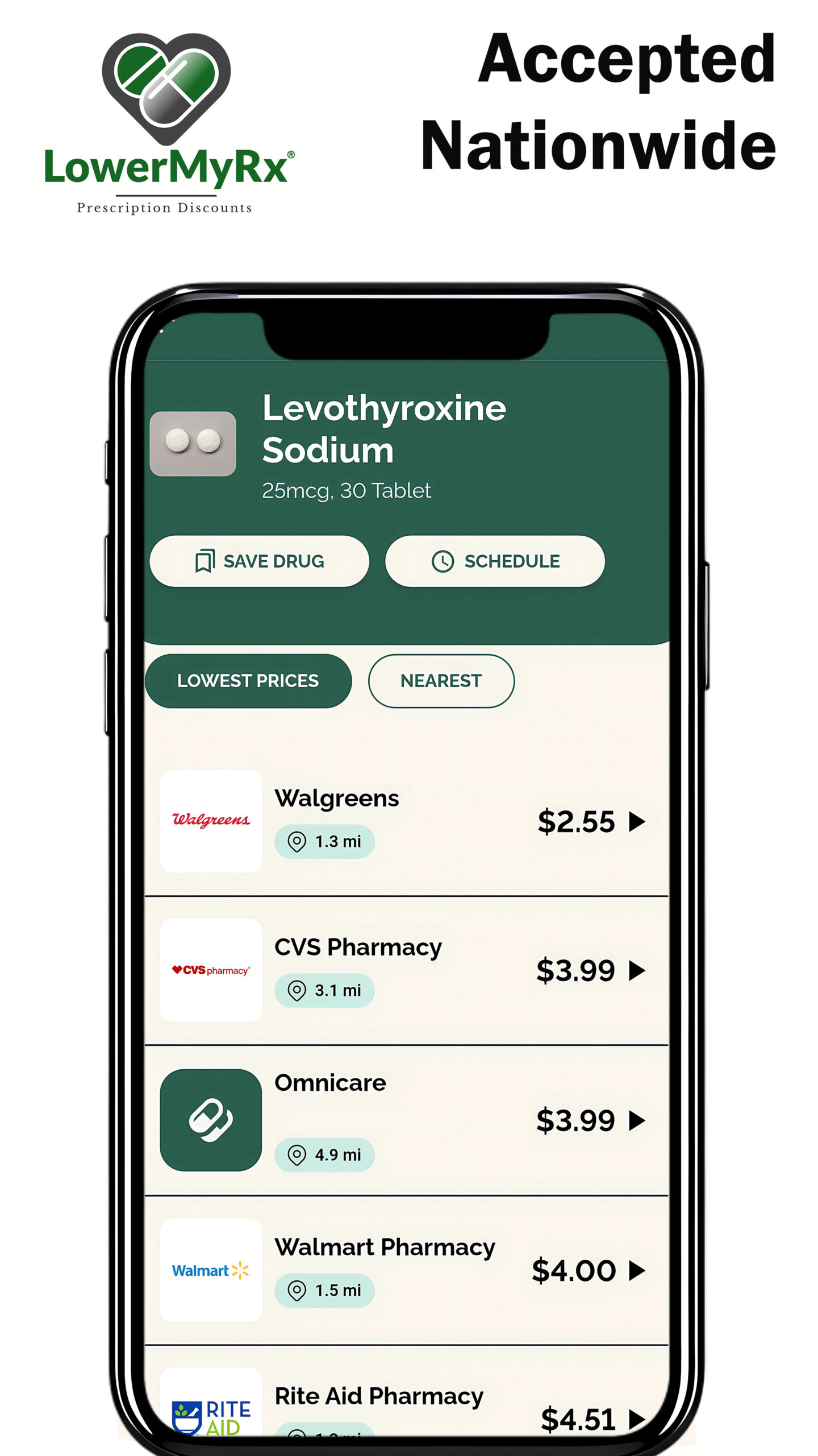 LowerMyRx Mobile App: Your Prescription Savings Companion