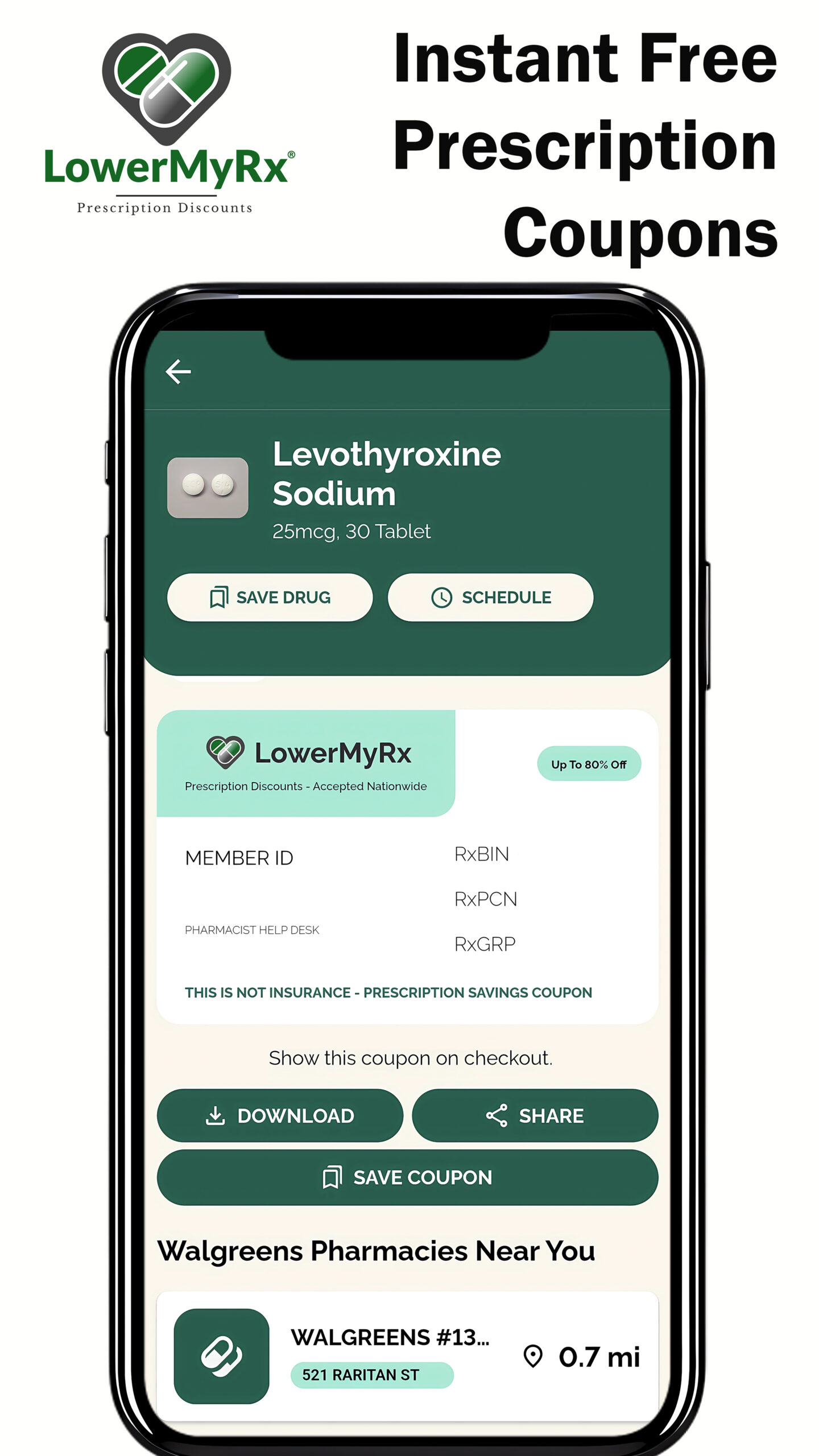 LowerMyRx Mobile App: Your Prescription Savings Companion