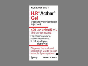 Cupón y precio de Acthar Gel | Ahorra al instante | LowerMyRx